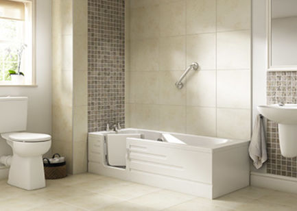 Walk in Baths & Easy Access Showers | Companion Bathing